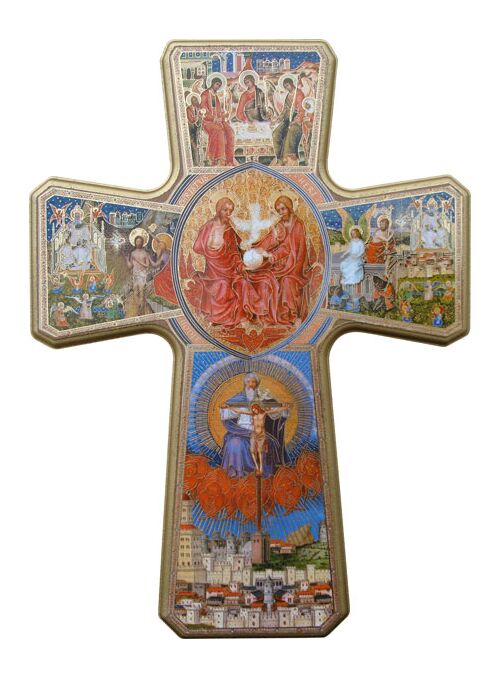 Religious :: Wooden Crosses & Icons :: Trinity Cross